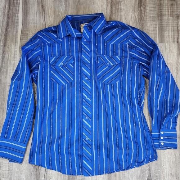 Wrangler | Shirts | Mens Wrangler Western Shirt | Poshmark